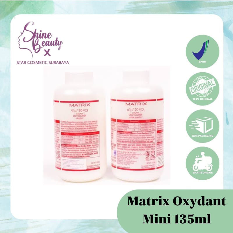 Jual Matrix Oxydant Mini 135ml / Peroxide / Developer | Shopee Indonesia