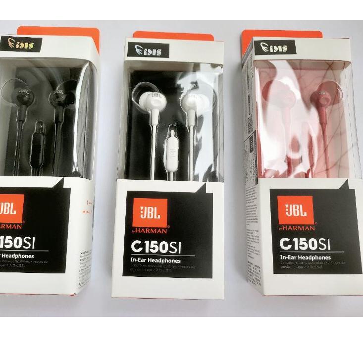 Jual Stok Terbaru JBL C150Si ORIGINAL 100% In-Ear Earphone with Mic ...