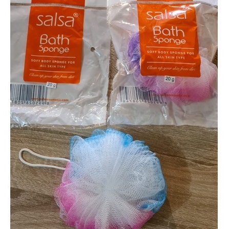 Jual SALSA SHOWER BATH / SALSA BATH SPONGE / SALSA SPON MANDI 20GR ...