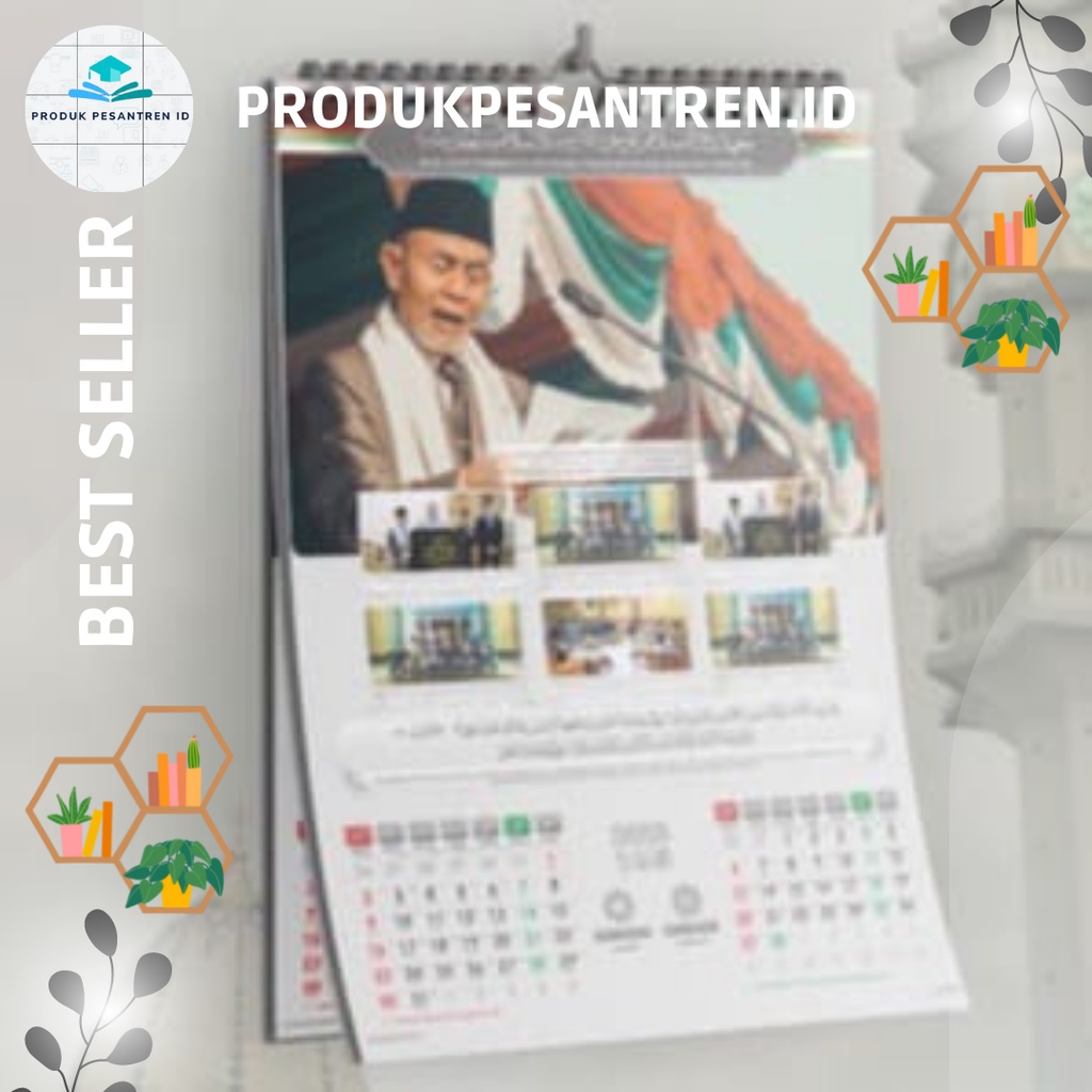Jual JUAL KALENDER GONTOR 2025/ KALENDER PMD GONTOR PUTRA 2025/KALENDER ...