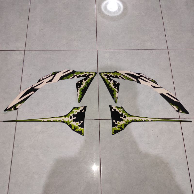 Jual stiker stripping striping decal graphic Honda CRF150 CRF150L CRF ...