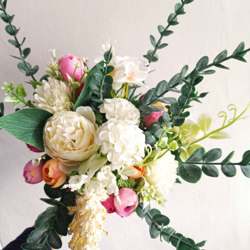 Jual HAND BOUQUET WEDDING / hand buket pernikahan HAND BUCKET | Shopee ...