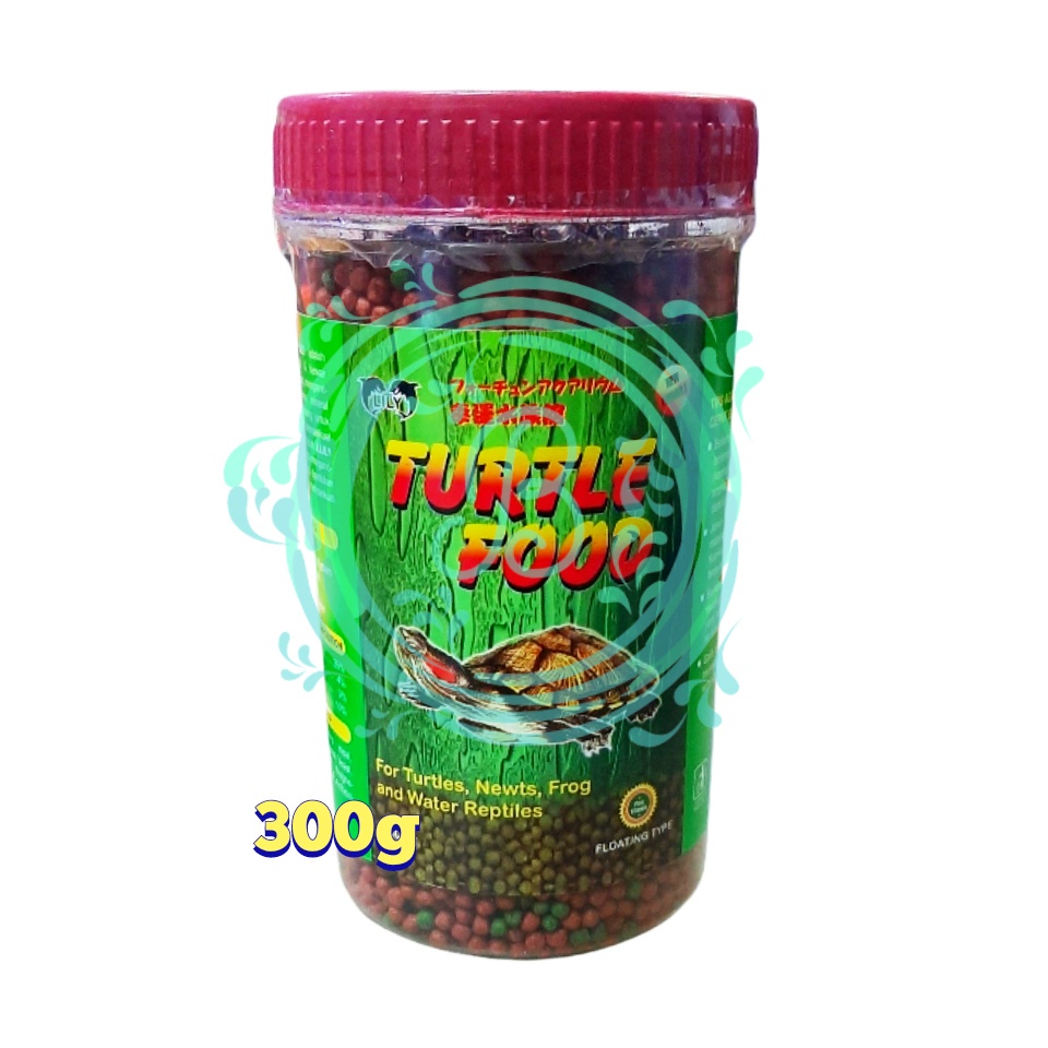 Jual Lily Turtle Food 300gr Pakan Kura-Kura Reptil Amphibi Frog 300 ...