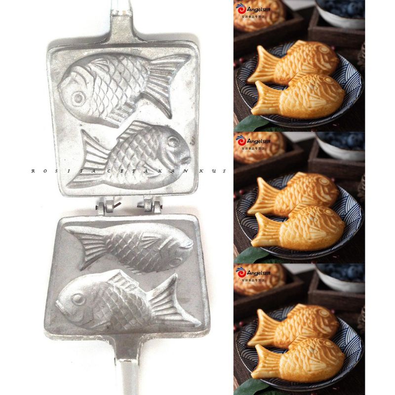 Jual Cetakan Kue Waffle Bapel Ikan Besar | Shopee Indonesia