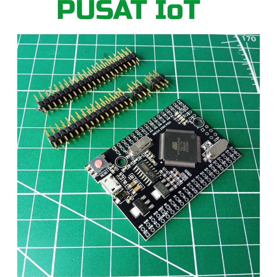 Jual Arduino Mega 2560 PRO CH340G ATMEGA2560-16AU ROBOTDYN | Shopee ...