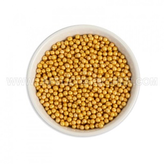 Jual SPRINKLE GOLD EMAS MUTIARA BINTANG PEARL SUGAR KUE DEKORASI HIASAN ...