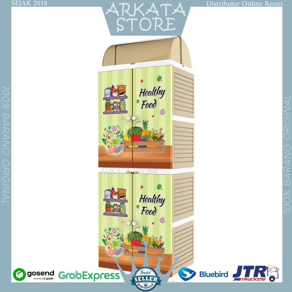 Jual Mini Dish Rack | Lemari sayur Plastik | Rak Piring Naiba 4002 ...