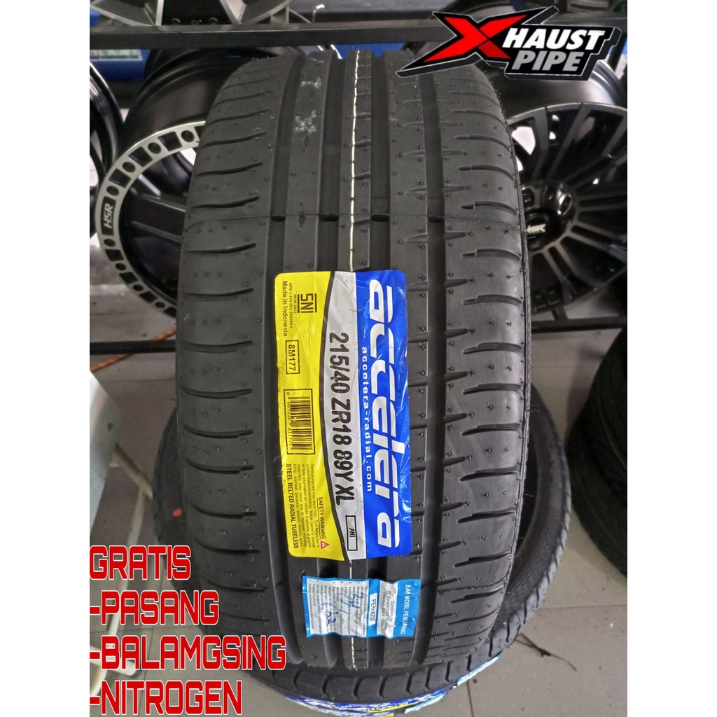 Jual BAN MOBIL TUBLES BERKUALITAS ACCELERA PHI UKURAN 215 40 R18 ...