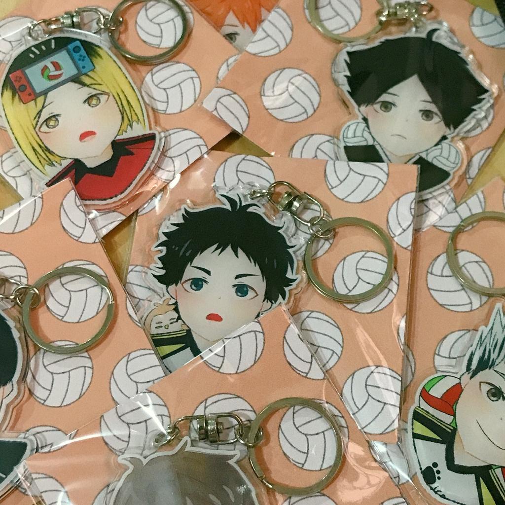 Jual Haikyuu Keychain/Keyring | Anime HQ Haikyuu ganci by Renxxu ...