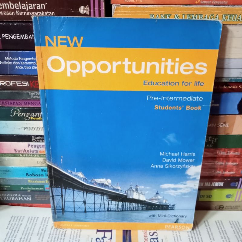 Jual BUKU NEW OPPORTUNITIES EDUCATION FOR LIFE PRE-INTERMEDIATE ...