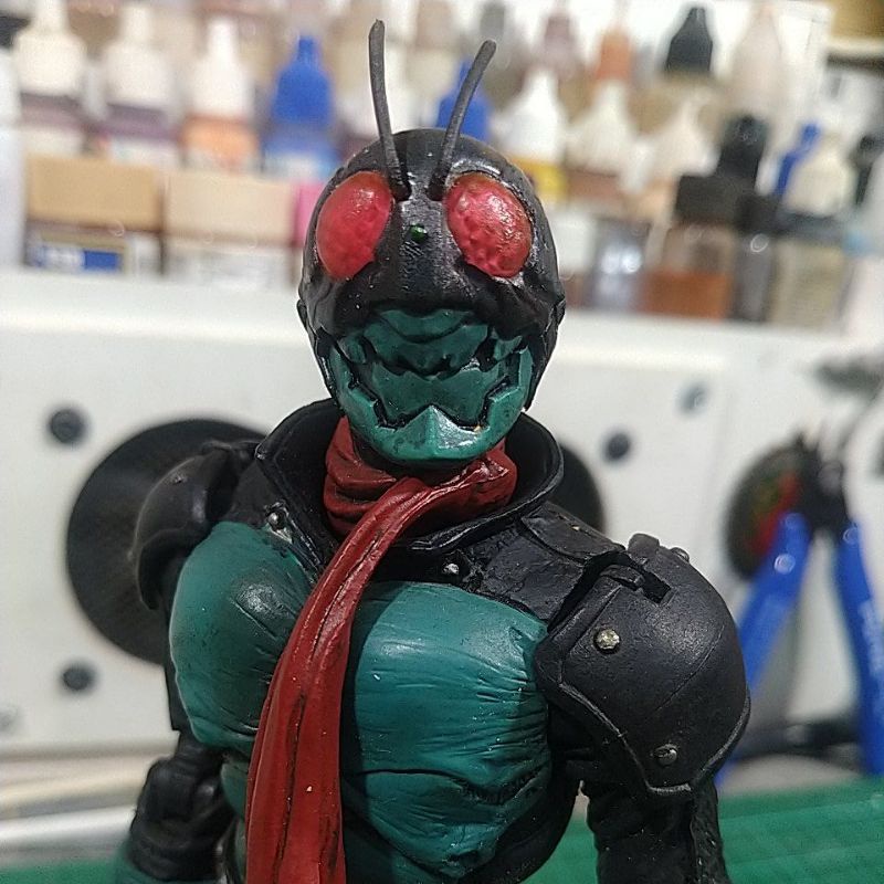 Jual sic ichigo the first Kamen rider movie realization bandai shf ...