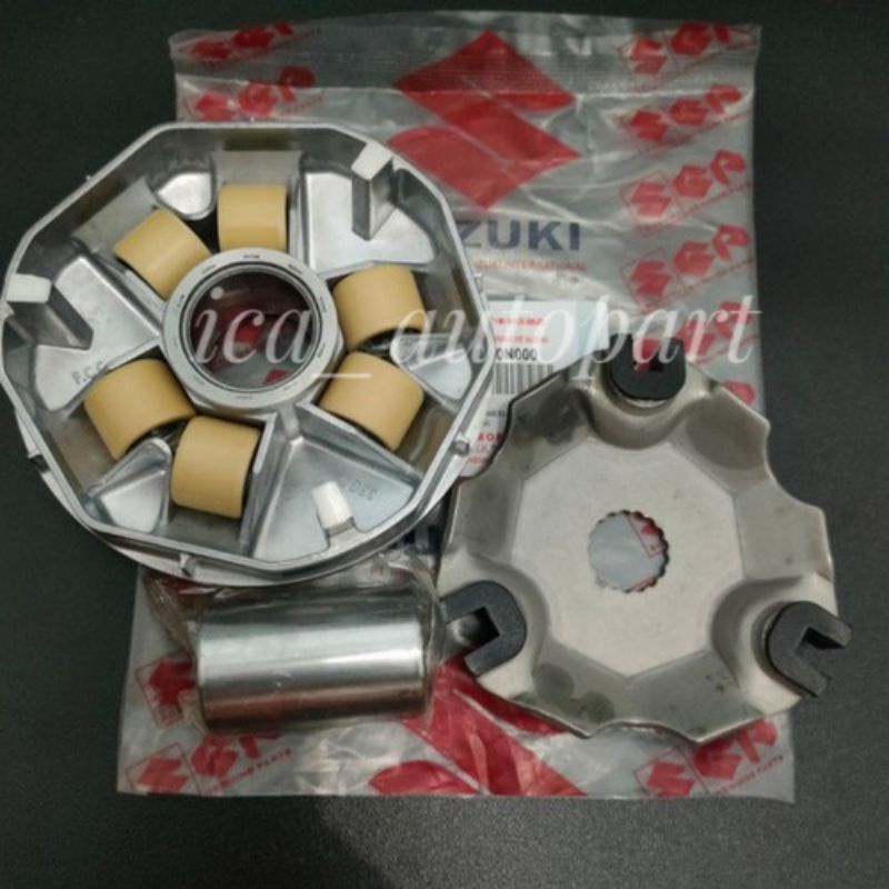 Jual Rumah Roller Assy Set Roller Spin 125/skywave/skydrive/Hayate | Shopee Indonesia