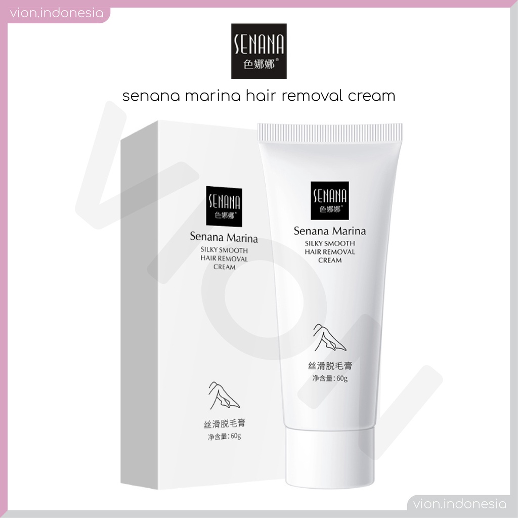 Jual SENANA Hair Removal Cream Perontok Penghilang Bulu Rambut SN005 ...