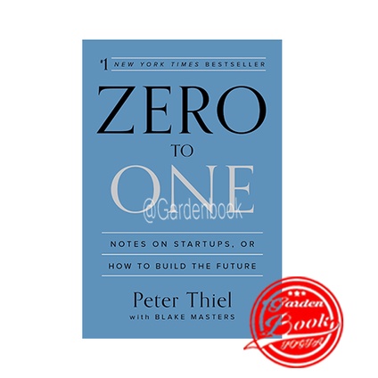 Jual Zero to One: Notes on Startups, or How to Build the Future by ...