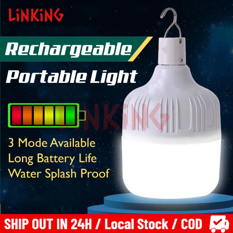 Jual Lampu Emergency Bulb LED Indoor Outdoor Rechargeable - Lampu ...