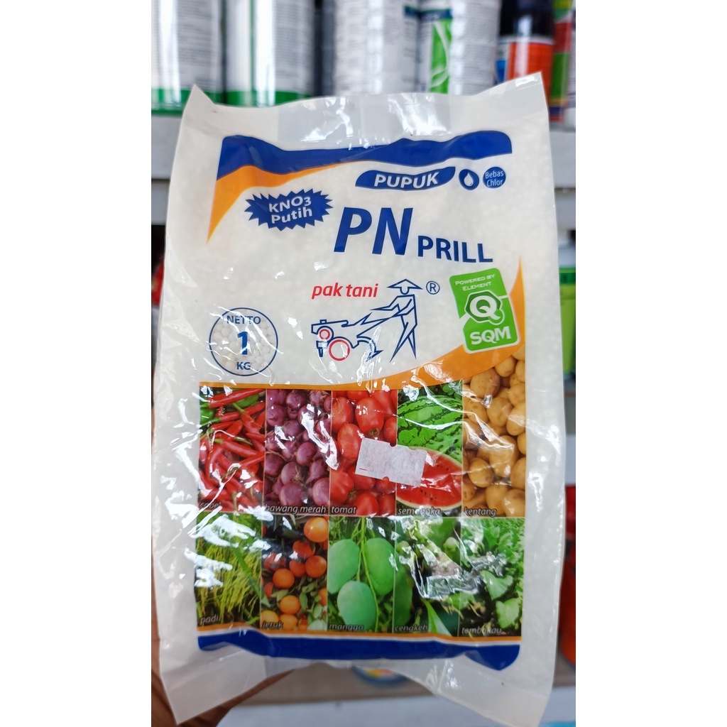 Jual PN PRILL - KNO3 PUTIH PRILL - PAK TANI - KEMASAN 1Kg | Shopee ...
