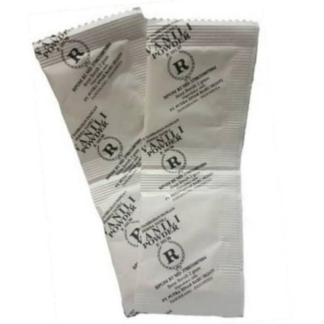 Jual Vanili R / Vanili Bubuk R / Vanili R Sachet 2 gr | Shopee Indonesia
