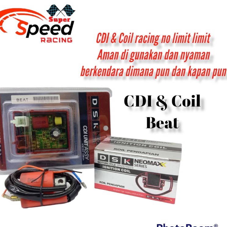 Jual CDI DSK DAN COIL RACING DSK HONDA BEAT SUPER SPEED RACING | Shopee ...