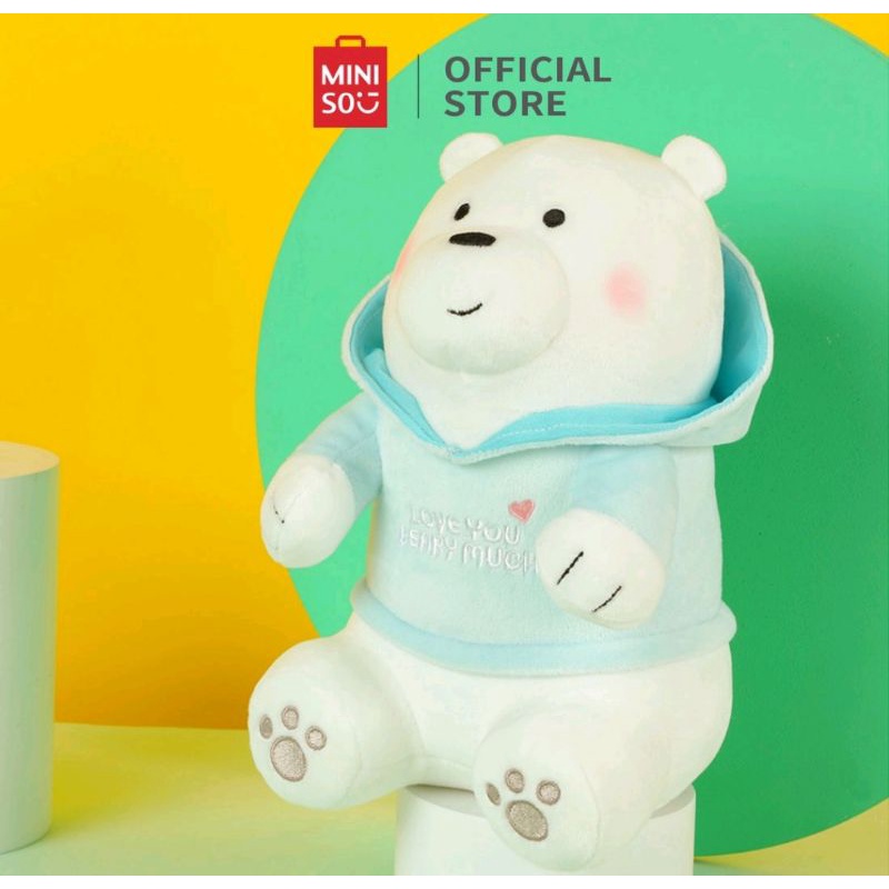 Jual Miniso Set Boneka Mewah Mainan Sitting Plus Toy We Bears Bare ...