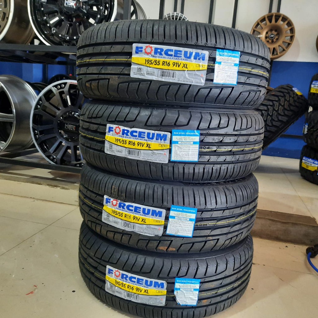 Jual Ban Mobil Ring 16 Ukuran 195 55 R16 Forceum Octa | Shopee Indonesia