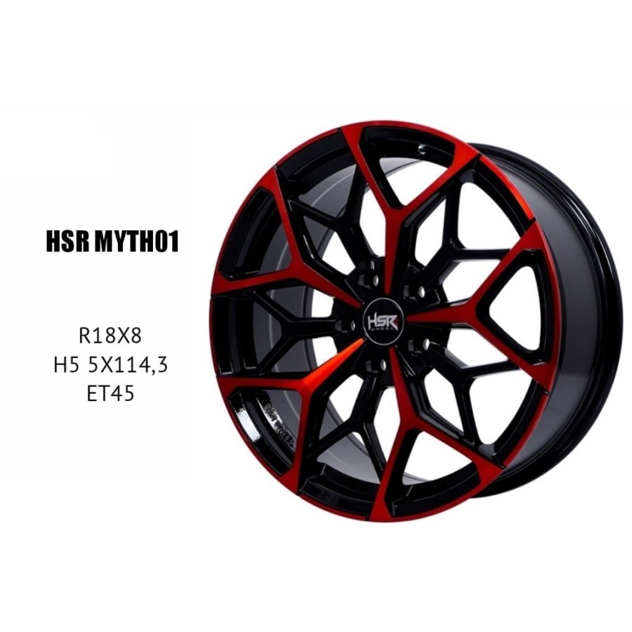 Jual Velg Racing Ring 18 HSR MYTH01 R18 Cocok Untuk Hrv Xpander Innova | Shopee Indonesia