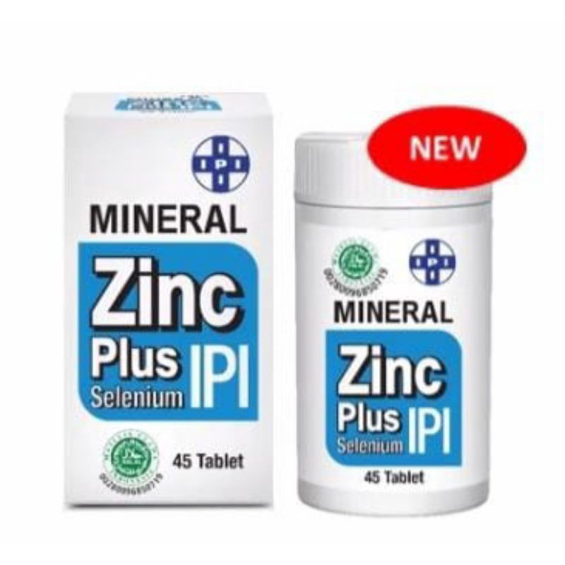 Jual IPI Mineral ZINC PLUS isi 45 tablet | Shopee Indonesia