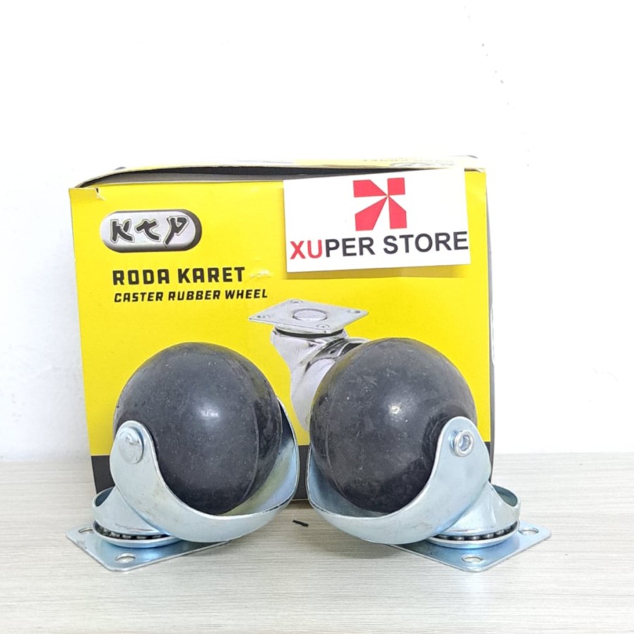 Jual RODA KARET BULAT PLAT 50 MM | Shopee Indonesia