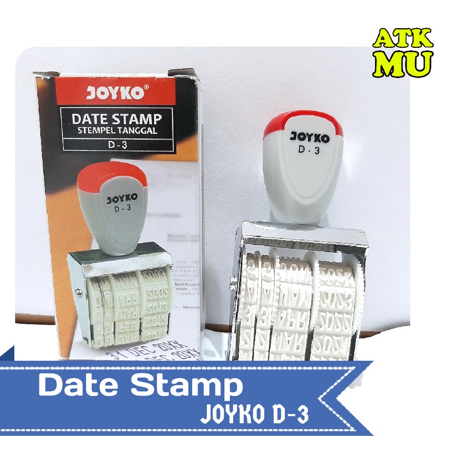 Jual Stempel Tanggal Date Stamp Joyko D-3 | Shopee Indonesia