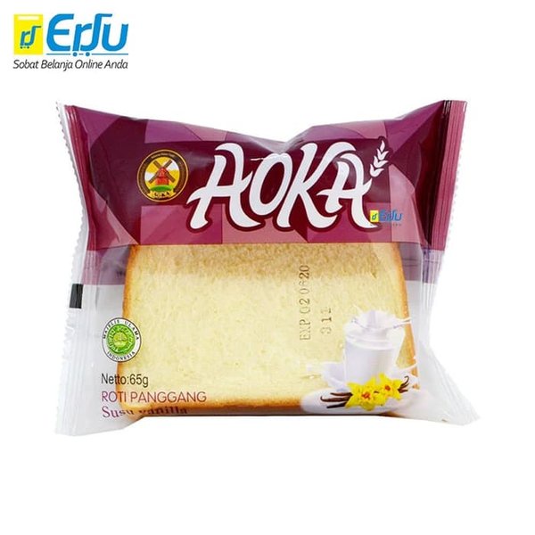 Jual ( HOKKY ) AOKA roti panggang all varian rasa coklat vanila ...