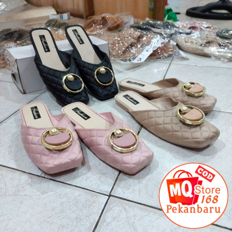 Jual Sandal Wanita - Sandal Cewek Flat Bahan Jelly Motif Kulit Enak ...