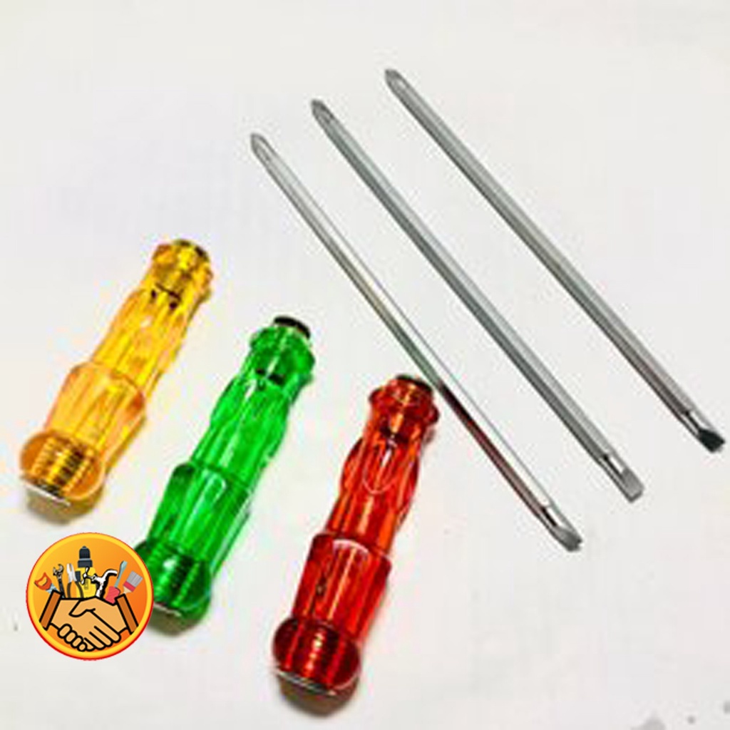 Jual Screwdriver Obeng Tespen Testpen Jam PVC ketok bolak balik ...