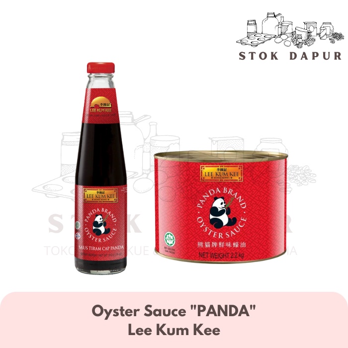 Jual SAUS TIRAM CAP PANDA / LEE KUM KEE 2.2Kg & 510 gr (OYSTER SAUCE ...