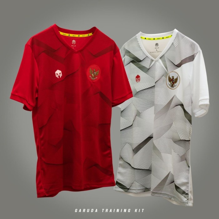 Jual Bergaransi Jersey Baju Training Kits Timnas 2020 1013Gr 100% ...