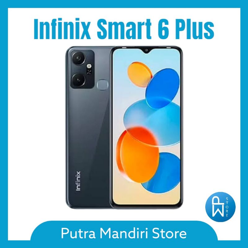 Jual Infinix Smart 6 Plus 3/64 Garansi Resmi | Shopee Indonesia
