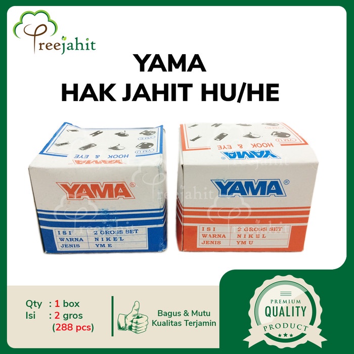 Jual Kancing Kancing Kait / Hak Rok / Hak Tanam Merek Yama Original Per ...