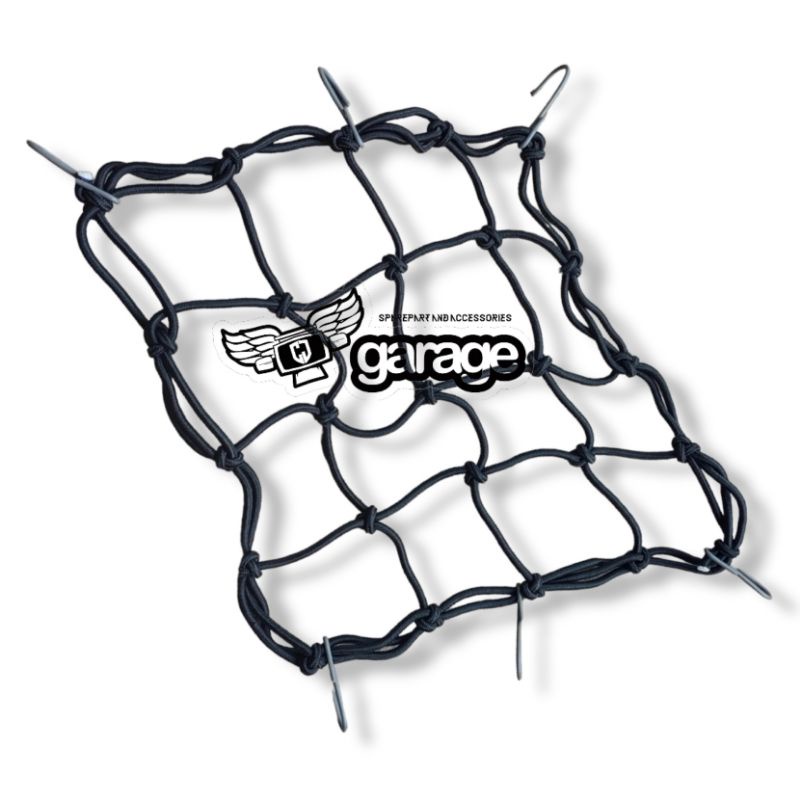 Jual Jaring Kambing Jok motor HITAM Jaring Barang Jok Motor Di tangki ...