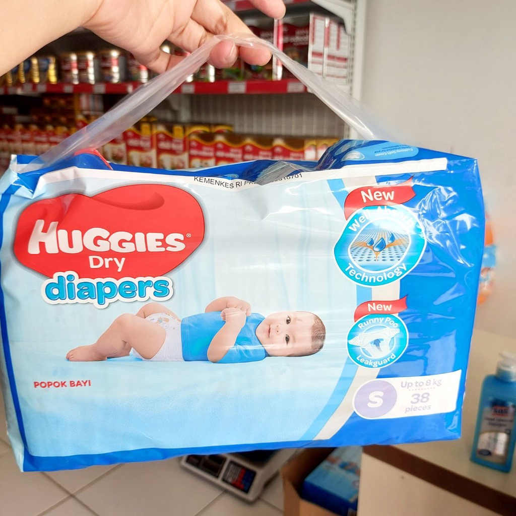 Jual HUGGIES DIAPERS S38 (PEREKAT) | Shopee Indonesia