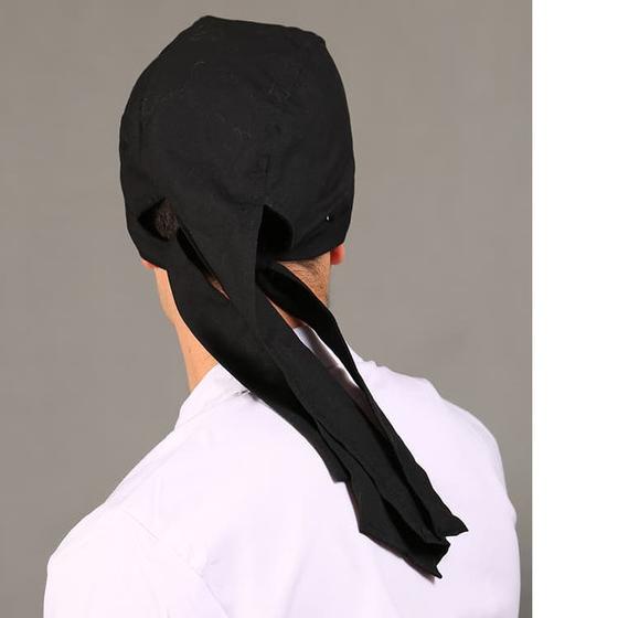 Jual Sushi Japanese Style Chef Hat/Topi Koki ala Jepang - Hitam ...