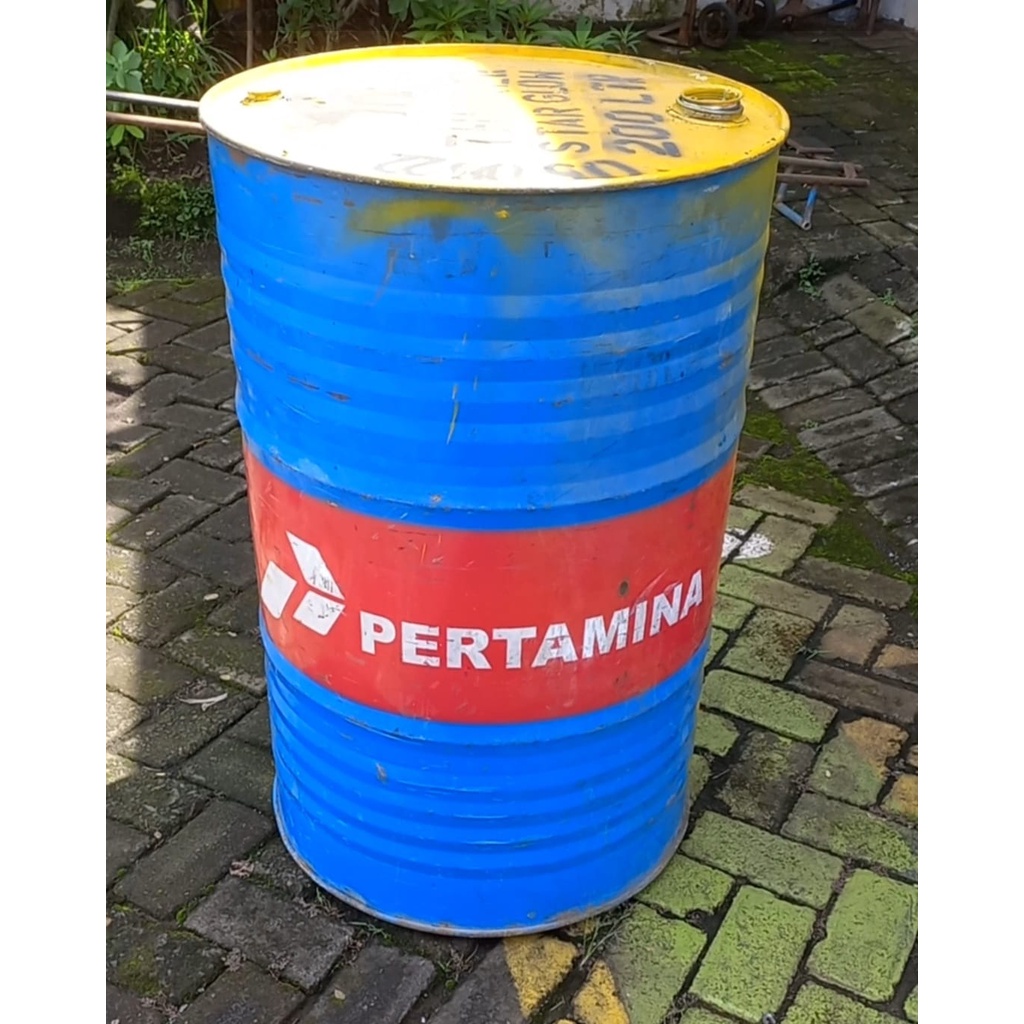Jual Drum bekas Thiner kapasitas 200KG / Kaleng Bekas kapasitas 200L | Shopee Indonesia