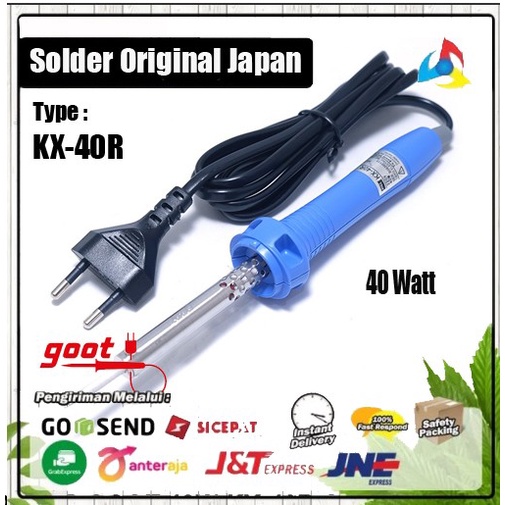 Jual Wow Solder Listrik Soldering Iron Solder Goot 40 Watt Original ...