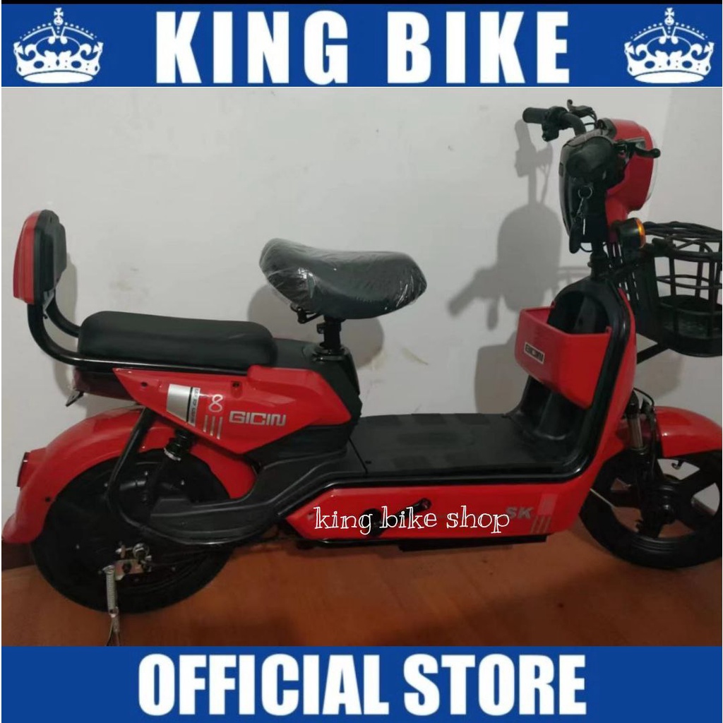 Jual Sepeda Listrik GICIN Elec8 Electric E Bike 500 Watt | Shopee Indonesia