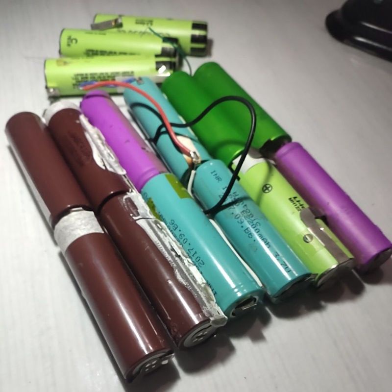 Jual baterai Li-ion 18650/16650 eks laptop | Real pic | Shopee Indonesia