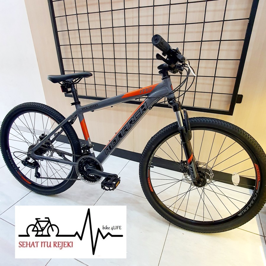 Jual SEPEDA MTB POLYGON MONARCH 3 M3 3x7 SPEED 26 INCH GREY 2023 ...