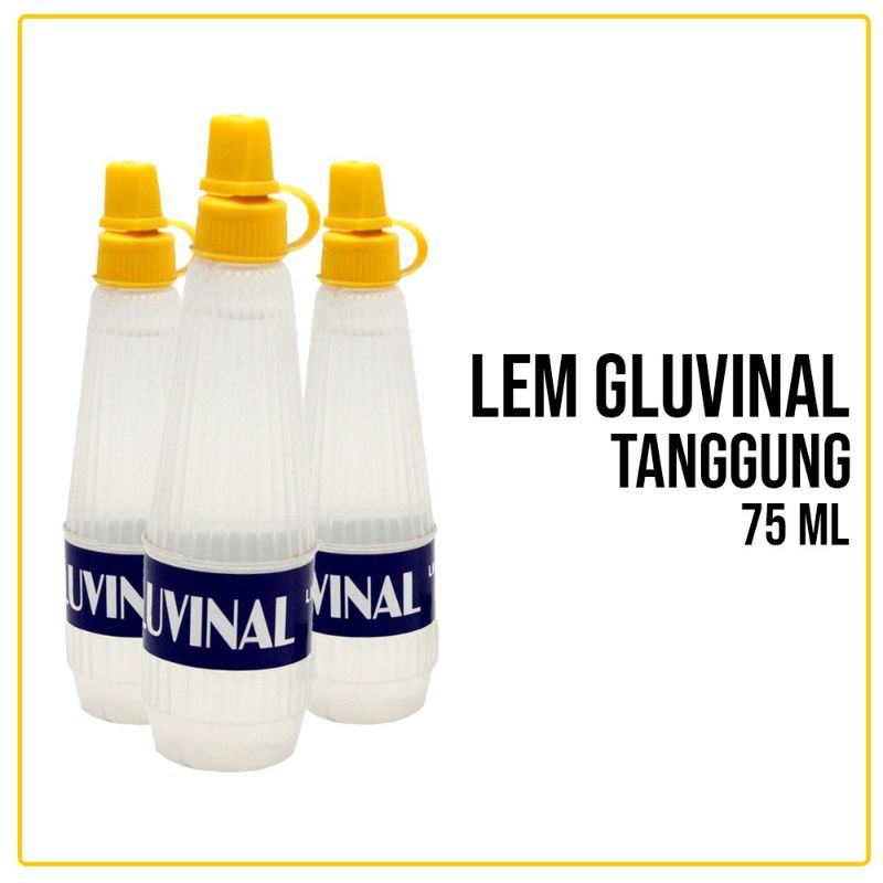 Jual Lem kertas / Lem cair BESAR / Lem besar / lem serbaguna 75ml ...