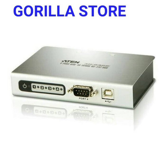 Jual Aten 1 Usb To 4 Port Rs-232 Converter Uc2324 | Shopee Indonesia