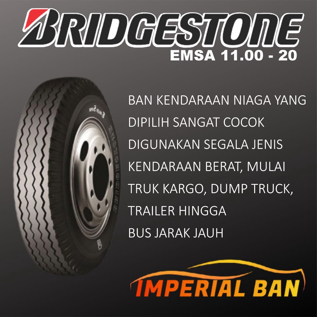Jual 1100/20 Bridgestone EMSA Ban Truk 11.00 - 20 | Shopee Indonesia