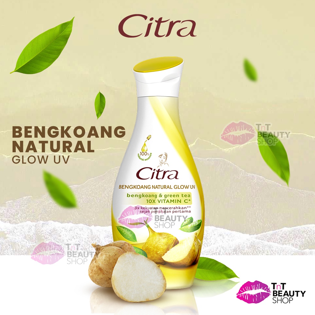 Jual Citra Hand Body Lotion Bengkoang Natural Glow Uv Lotion 60ml ...