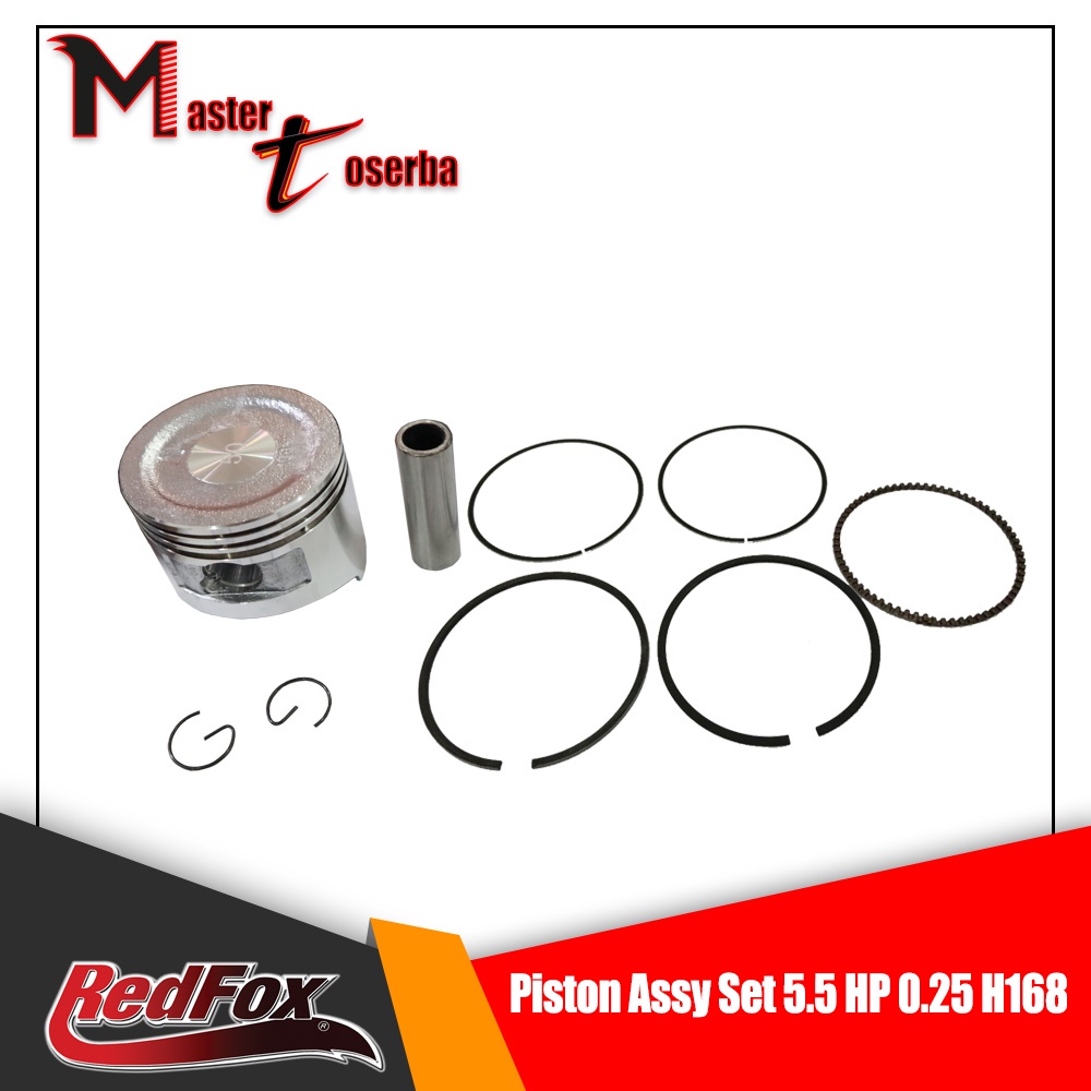 Jual Piston assy Set 5.5 HP Engine HONDA sparepart mesin penggerak GX 160 | Shopee Indonesia