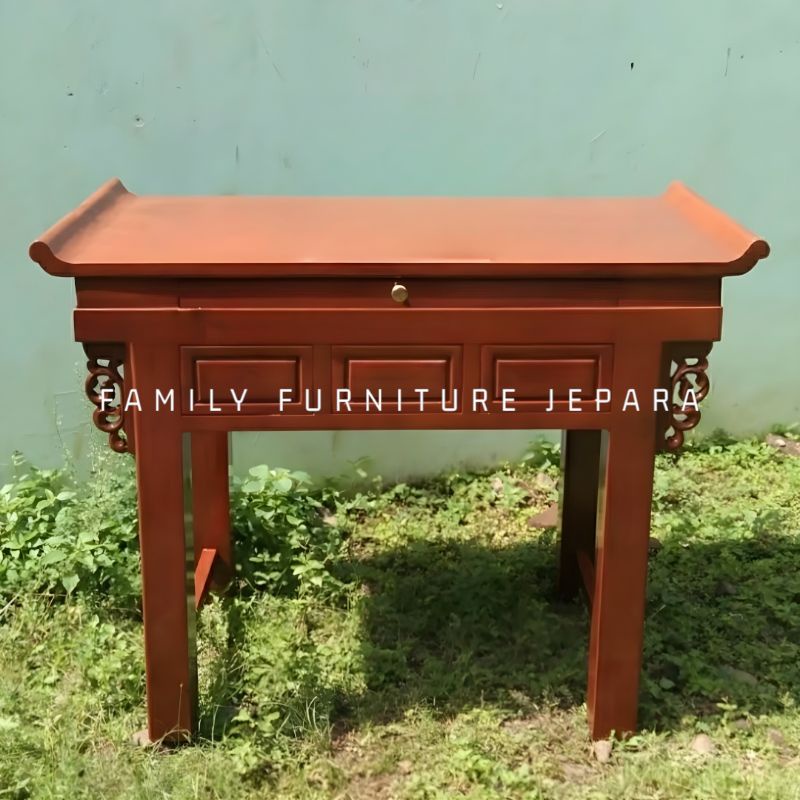 Jual meja altar sembahyang kayu jati meja sembahyang ukir | Shopee ...