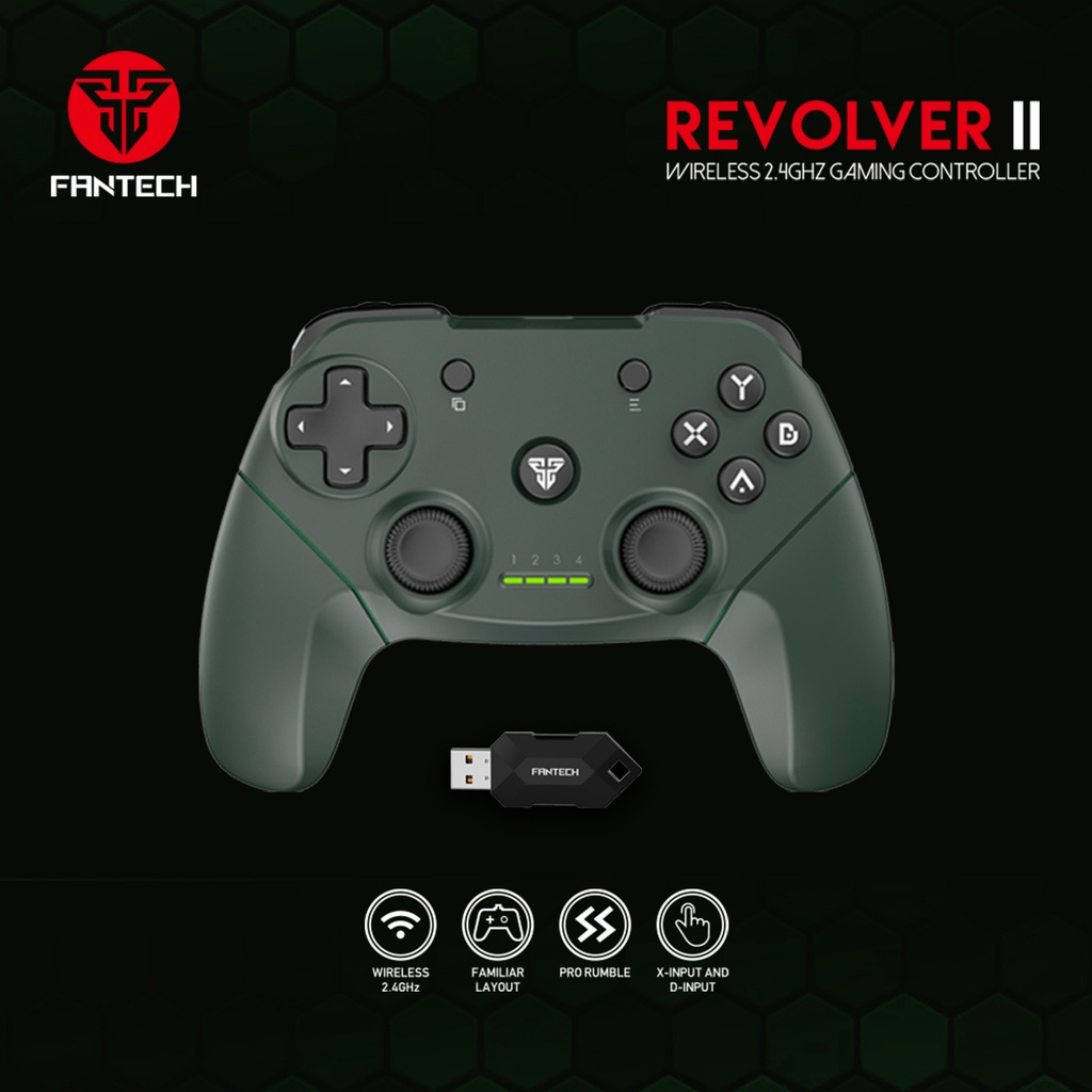 Jual Joystick Gamepad Stik PC Android PS3 Wireless Fantech WGP12 ...